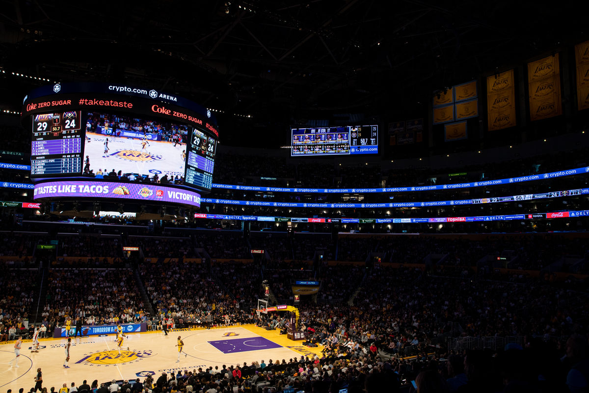 Crypto.com Arena’s LED Lighting Upgrade | AEG Worldwide