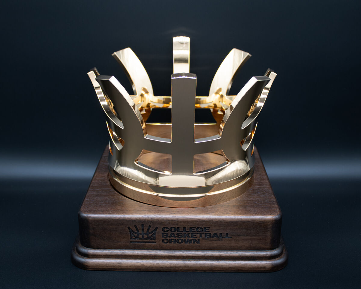 College Basketball Crown Unveils First-of-Its-Kind Wearable Trophy for ...